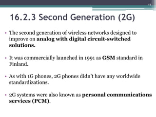 Other Wireless Networks | PPT