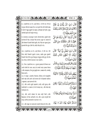 Quran in Hindi Part-17 | PDF