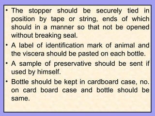 POSTMORTEM EXAMINATION IN ANIMALS DETAILED EXPLANATION | PPT