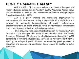 16-Quality Enhancement Cell by Dr. Bushra Kalim.pptx