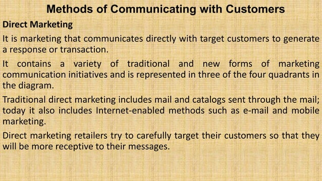 16 retail communication mix | PPTX | Retail Industry | Industries