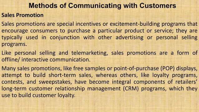 16 retail communication mix | PPTX | Retail Industry | Industries