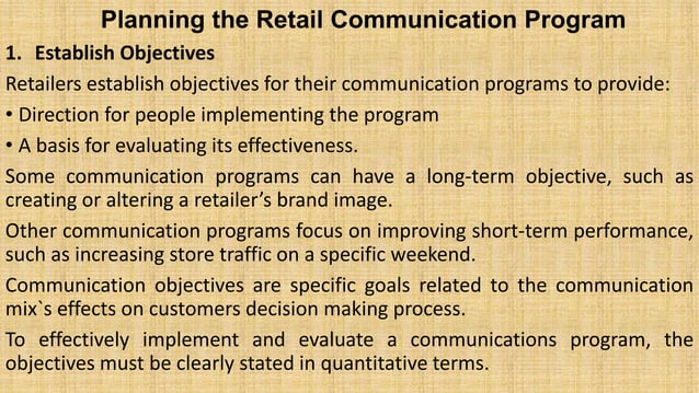 16 retail communication mix | PPTX | Retail Industry | Industries
