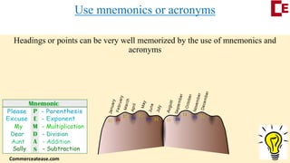 16 Super Methods for Improving Memory | PDF