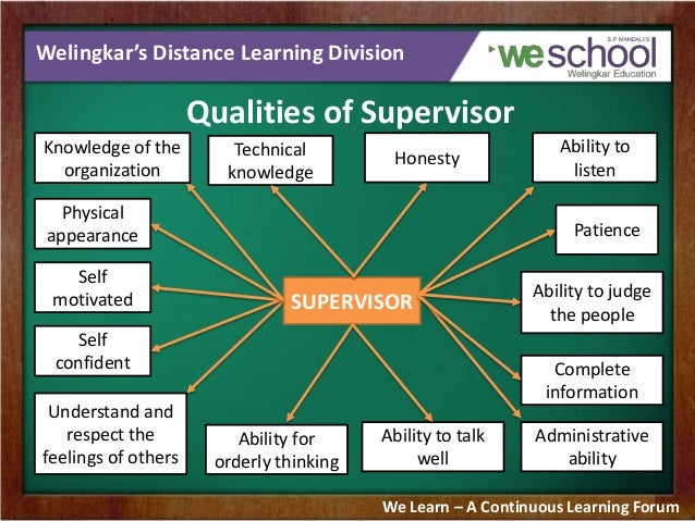 Art of Supervision - Principles of Management