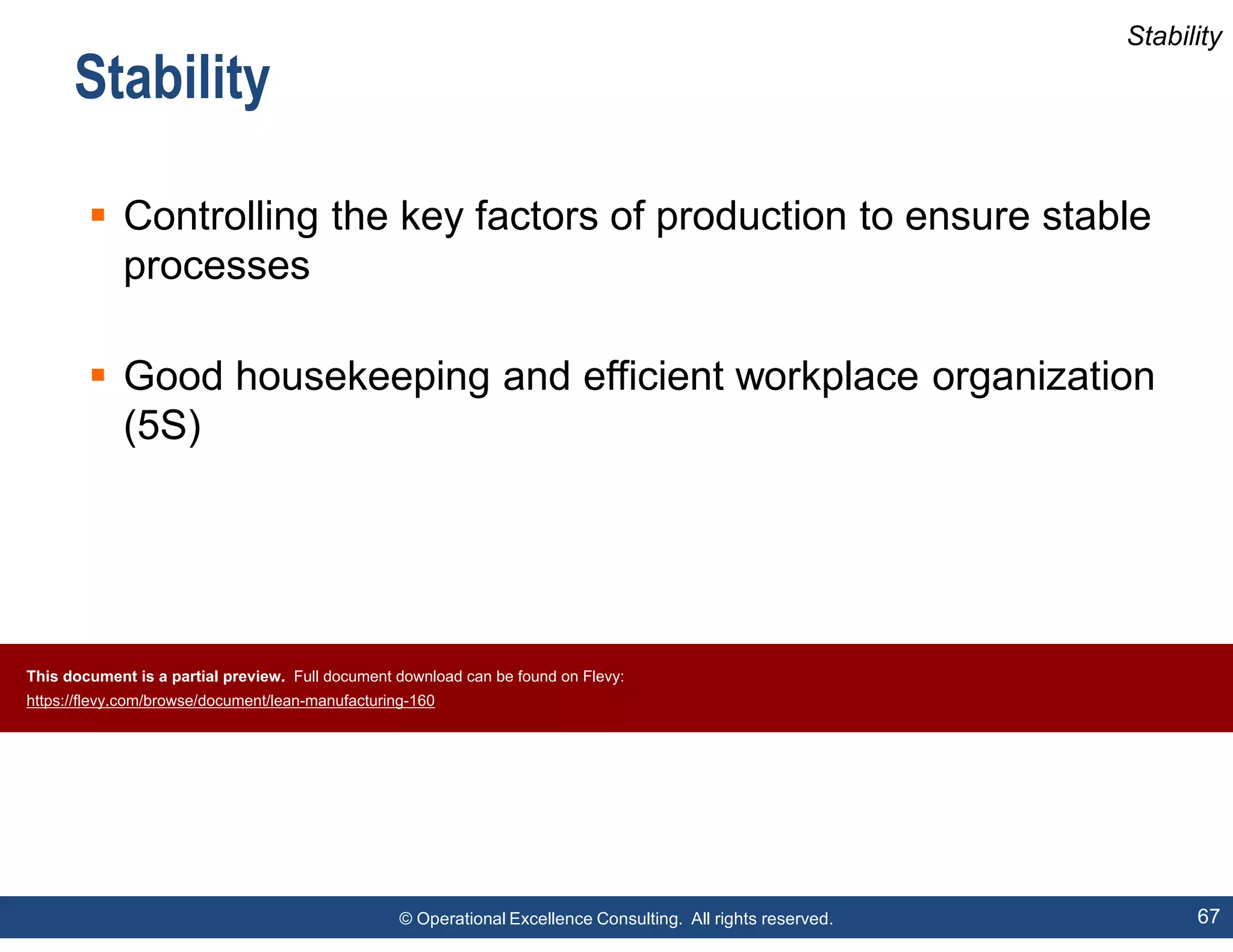 Lean Manufacturing | PDF