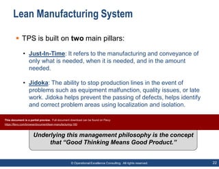 Lean Manufacturing | PDF