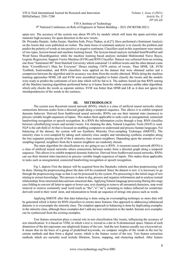 Categorize balanced dataset for troll detection | PDF