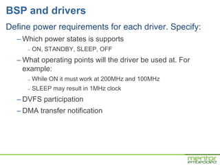 Power Management in Embedded Systems | PPTX
