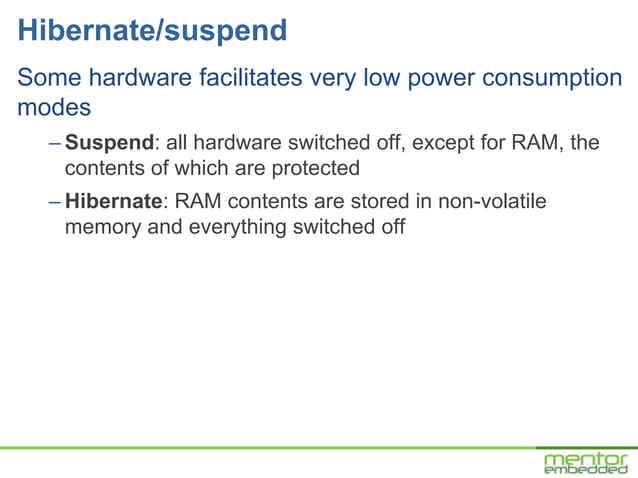 Power Management in Embedded Systems | PPTX | Operating Systems | Computer Software and Applications