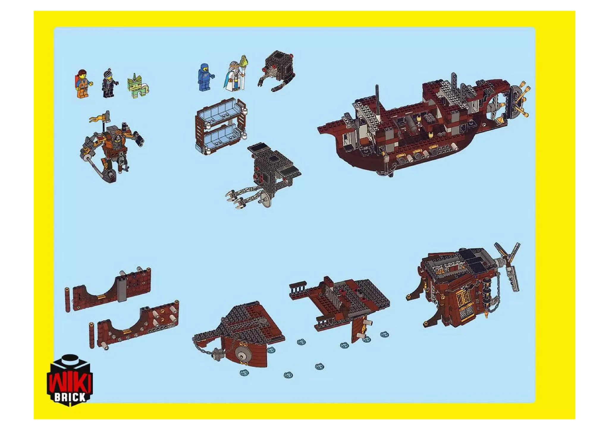 Manual Instruction for LEPIN 16002 MetalBeard’s Sea Cow - Compatible ...