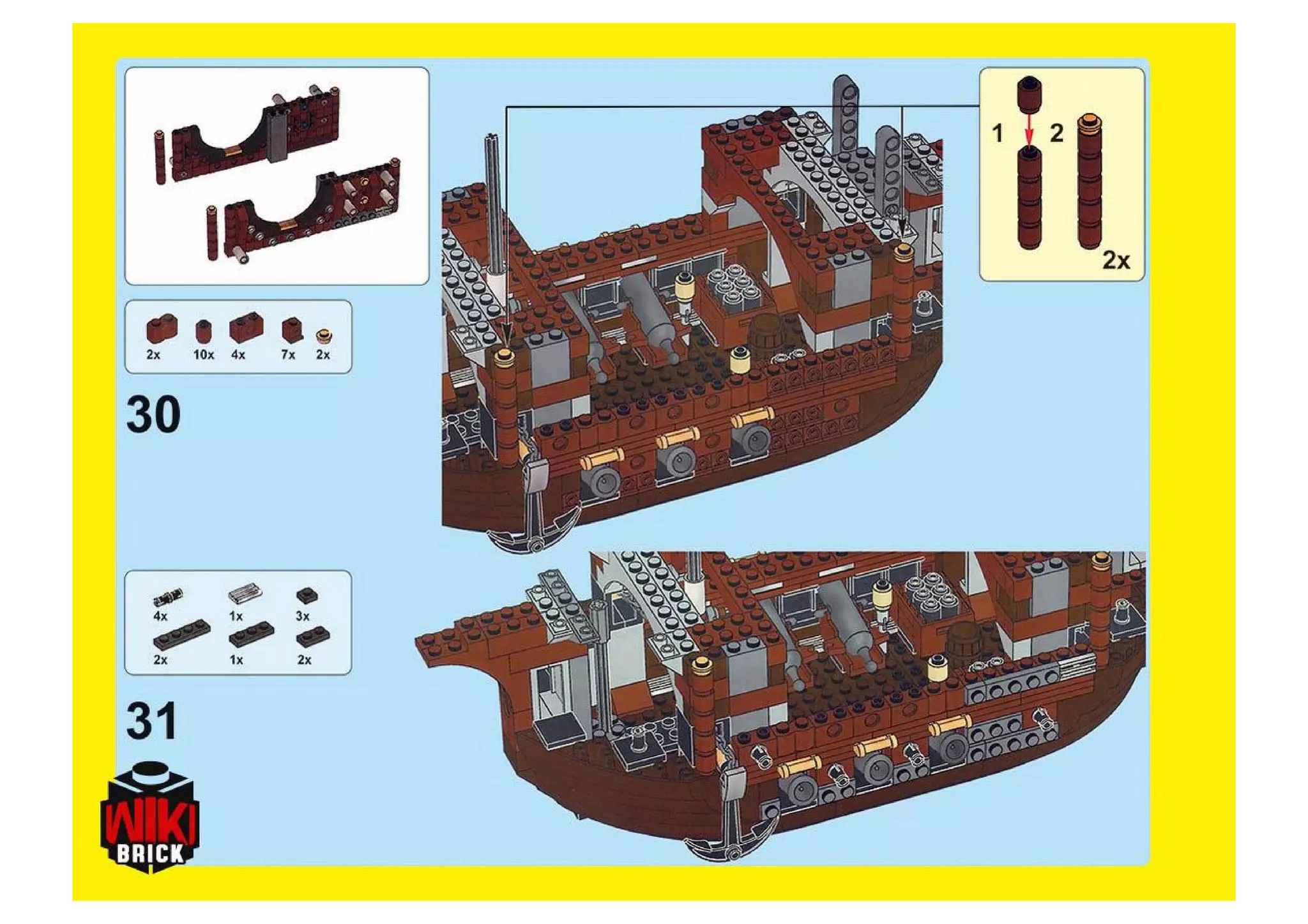 Manual Instruction for LEPIN 16002 MetalBeard’s Sea Cow - Compatible ...