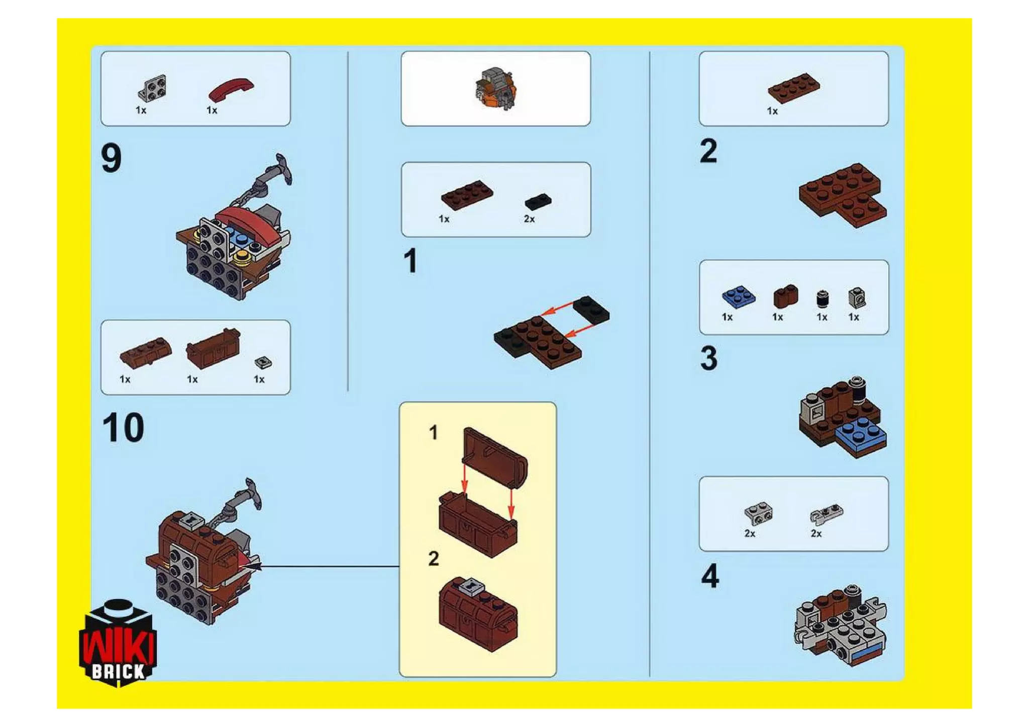 Manual Instruction for LEPIN 16002 MetalBeard’s Sea Cow - Compatible ...