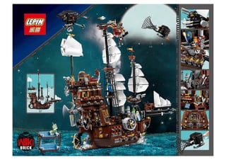 Manual Instruction for LEPIN 16002 MetalBeard’s Sea Cow - Compatible ...