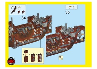 Manual Instruction for LEPIN 16002 MetalBeard’s Sea Cow - Compatible ...