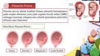 Perdarahan Antepatum dan Pospartum | PPTX