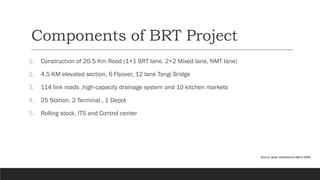 Public Transport System in Dhaka City | PPT