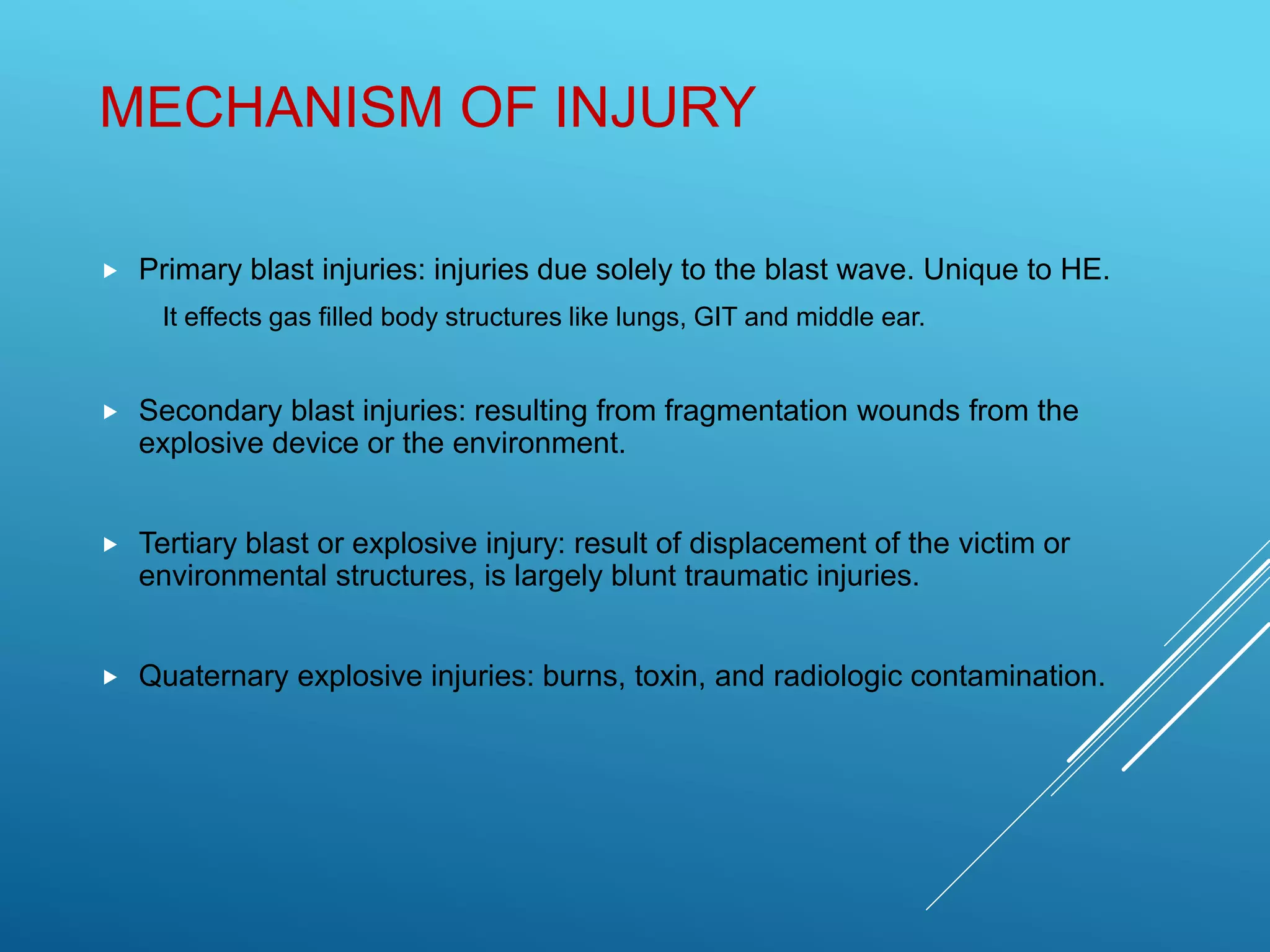 blast injury | PPTX