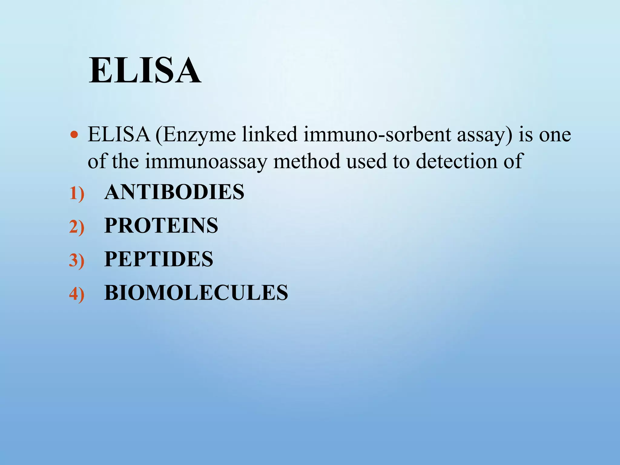 ELISA | PPT
