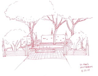 16007 st. marys episcopal church sketches | PPT