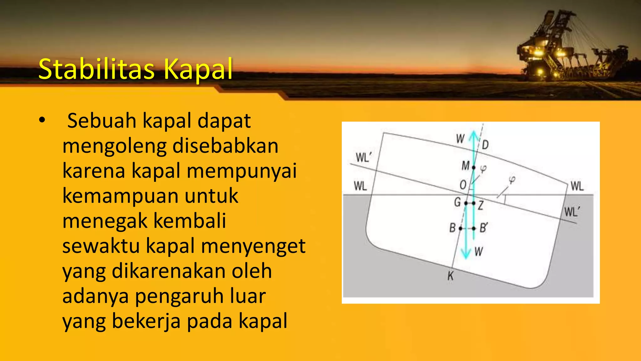 TBK - Stabilitas Kapal | PPTX