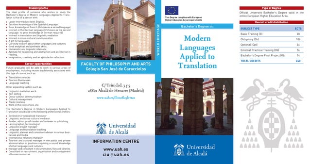 Modern Languages Applied to Translation | PPT