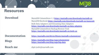 M|18 What's New in the MariaDB AX Platform | PDF