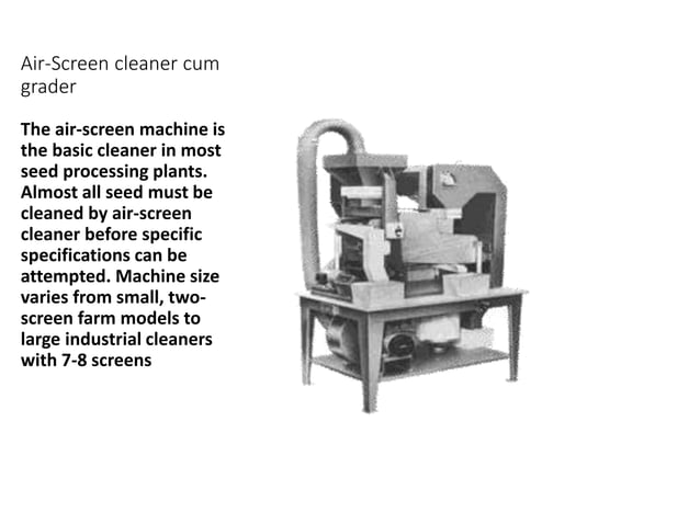 Steps involve in Seed processing | PPTX