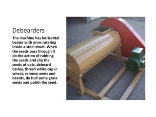 Steps involve in Seed processing | PPTX