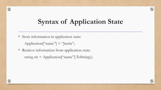 C# cookieless session id and application state | PPT
