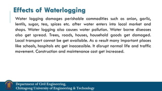 Waterlogging in Chittagong City | PPTX | Science