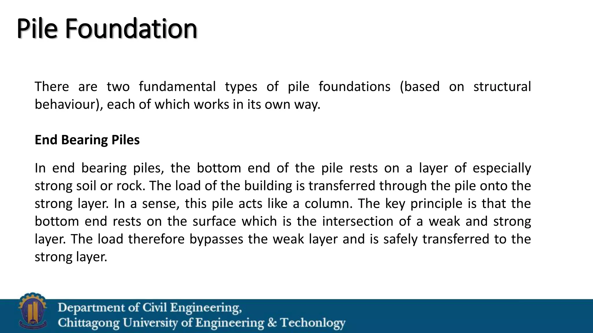Different types of footing and foundation | PPTX