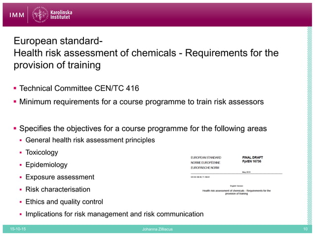 Beyond traditional learning - ways to stay up-to-date on health risk ...