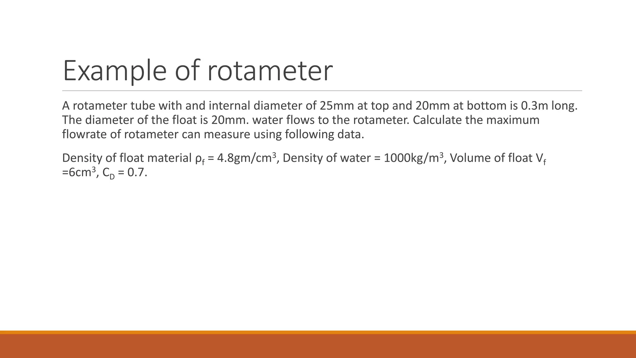 Process design of Orifice Meter & Rota meter | PPTX