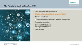 How to leverage the Functional Mock-up Interface (FMI) for Model Based ...