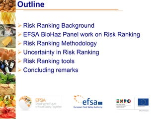 Methodology and uncertainty impact on risk ranking of microbiological ...