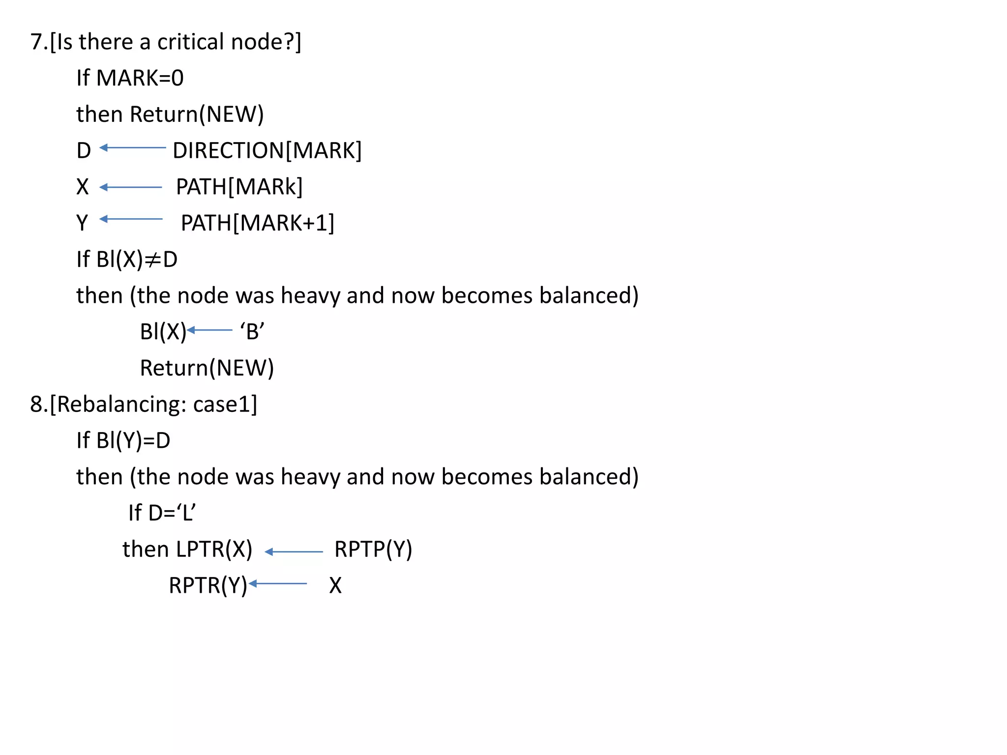 Balanced trees | PPTX | Programming Languages | Computing
