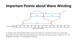 Simplex wave winding_electrical engineering | PPT