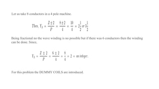 Simplex wave winding_electrical engineering | PPT