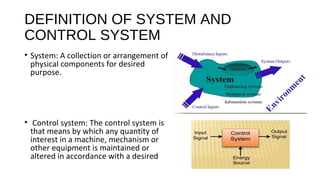 Open loop and Closed loop system_CSE (2150909) | PPT