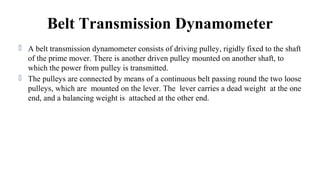 Types of Dynamometers | PPT
