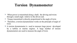 Types of Dynamometers | PPT