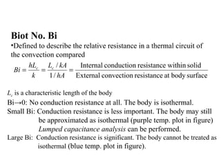 :Heat Transfer "Lumped Parameter Analysis " | PPT