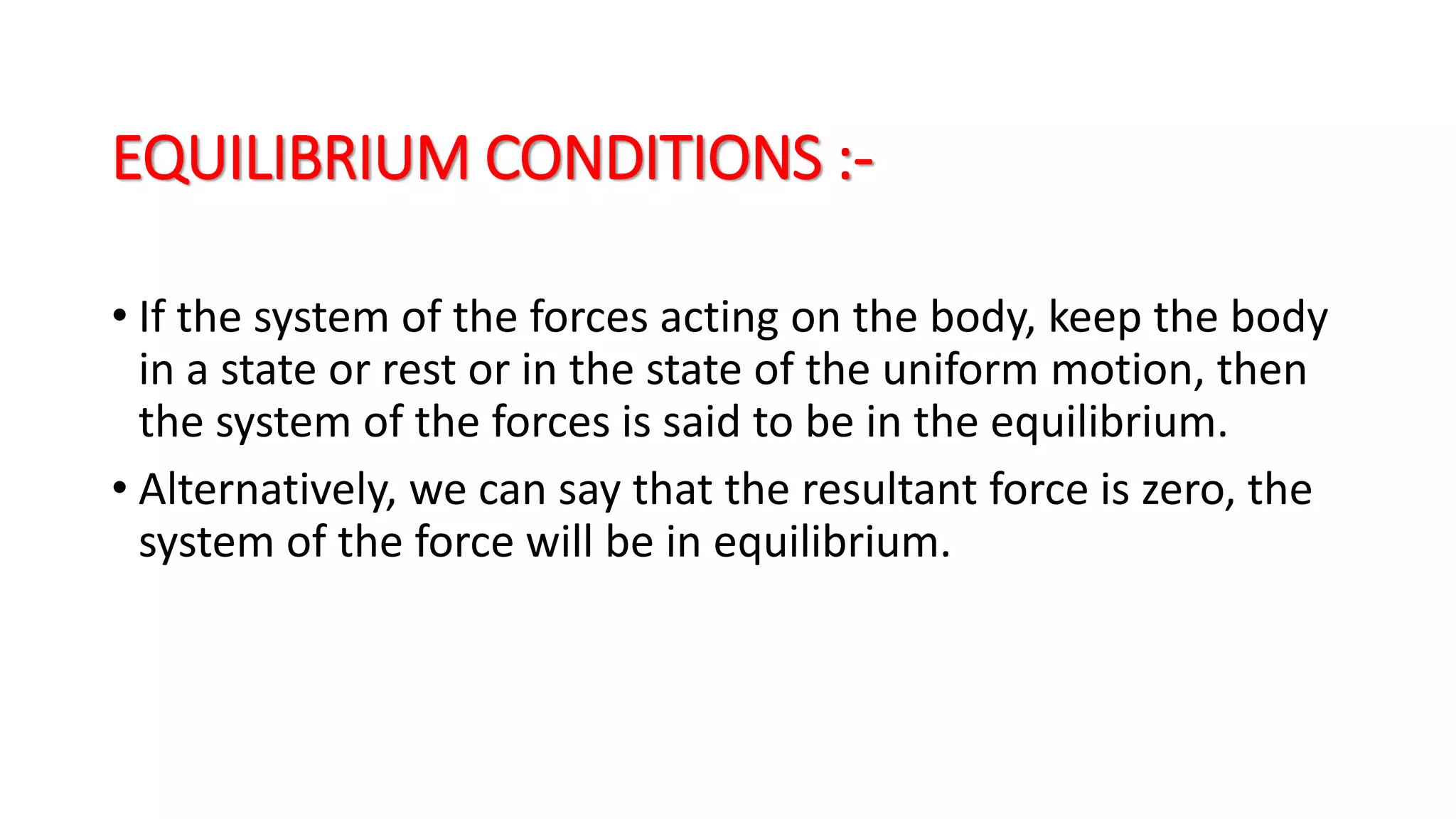 MECHANICS OF SOLIDS(coplanar concurrent forces) | PPT