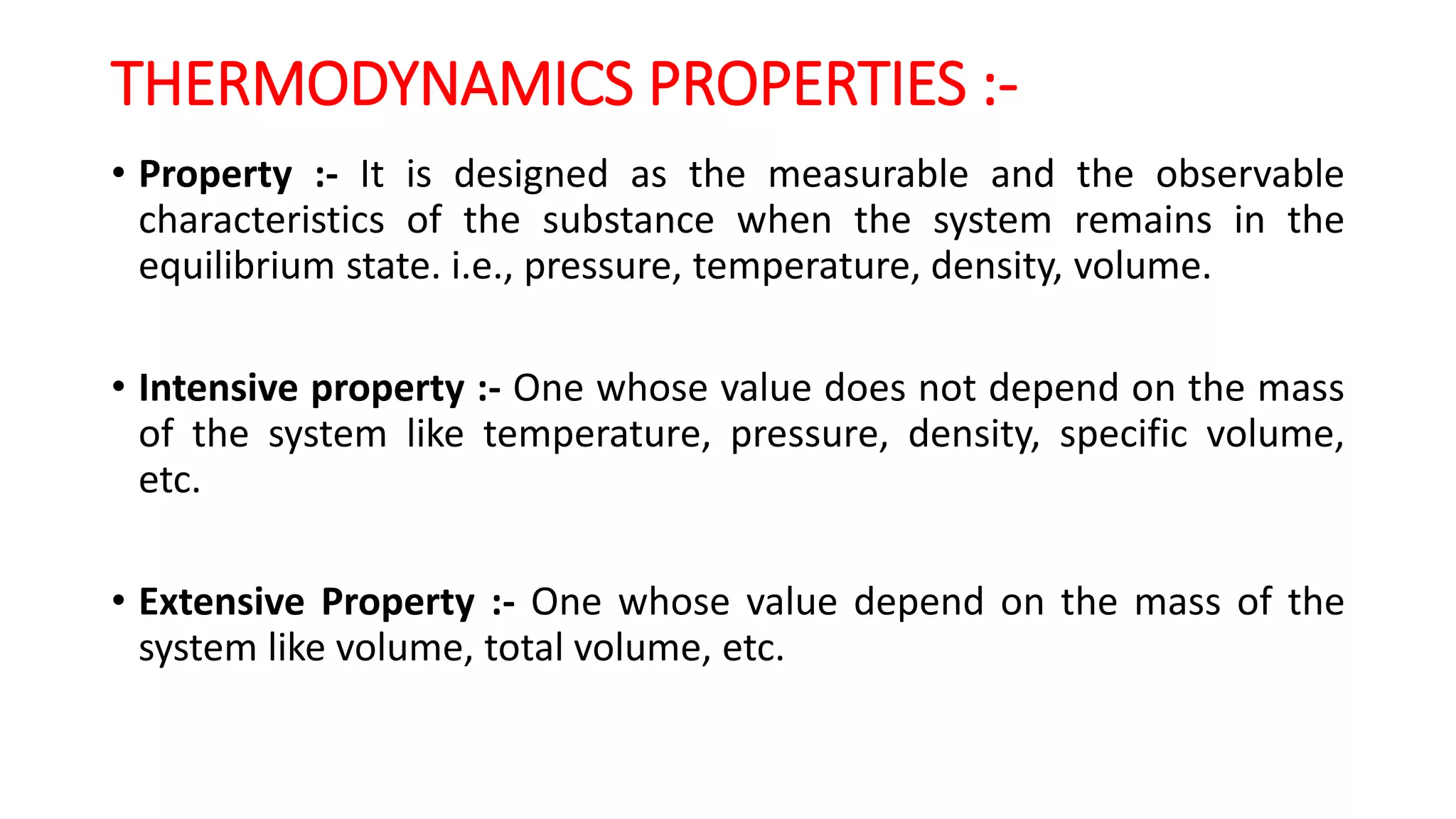 ENGINEERING THERMODYNAMICS(Basics concept of thermodynamics) | PPTX