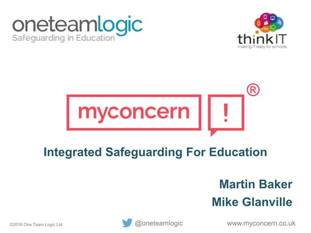 MyConcern - Safeguarding in education | PPTX | Cloud Computing | Internet