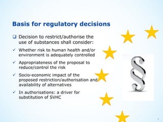 Regulatory impact assessment using socio-economic analysis | PPT