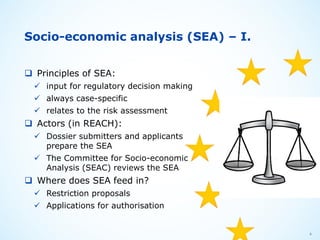 Regulatory impact assessment using socio-economic analysis | PPT