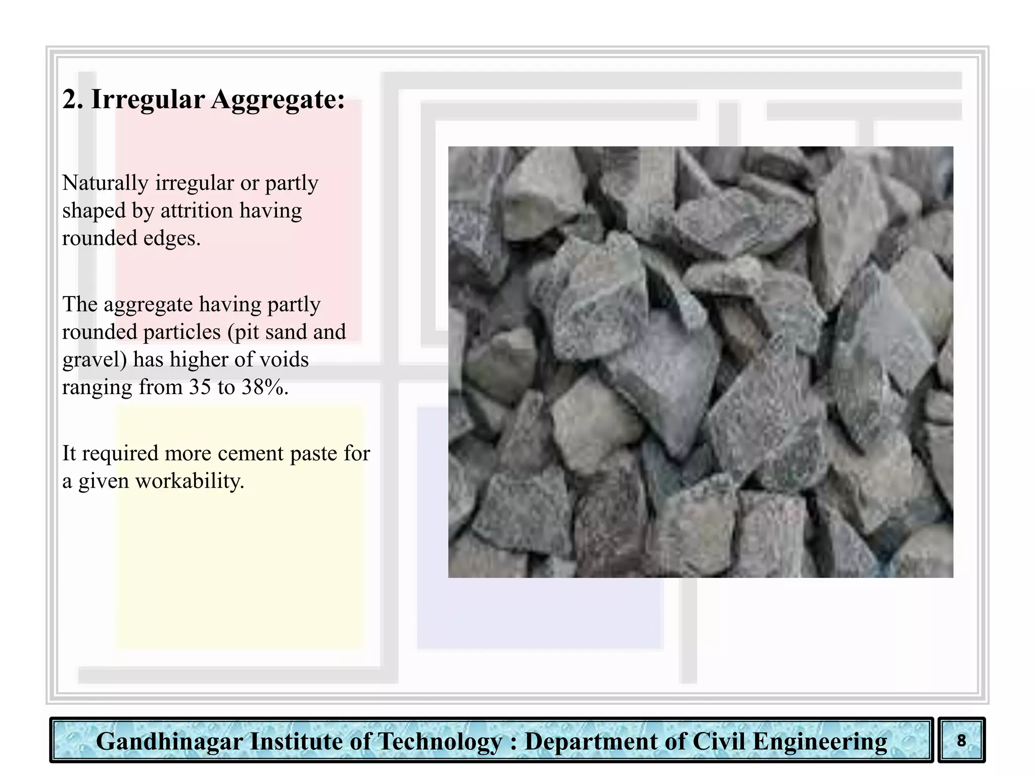 AGGREGATES & ITS PROPERTIES | PPTX