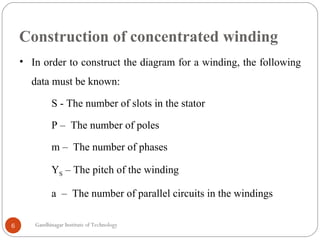 Concentric Winding (EED) | PPTX